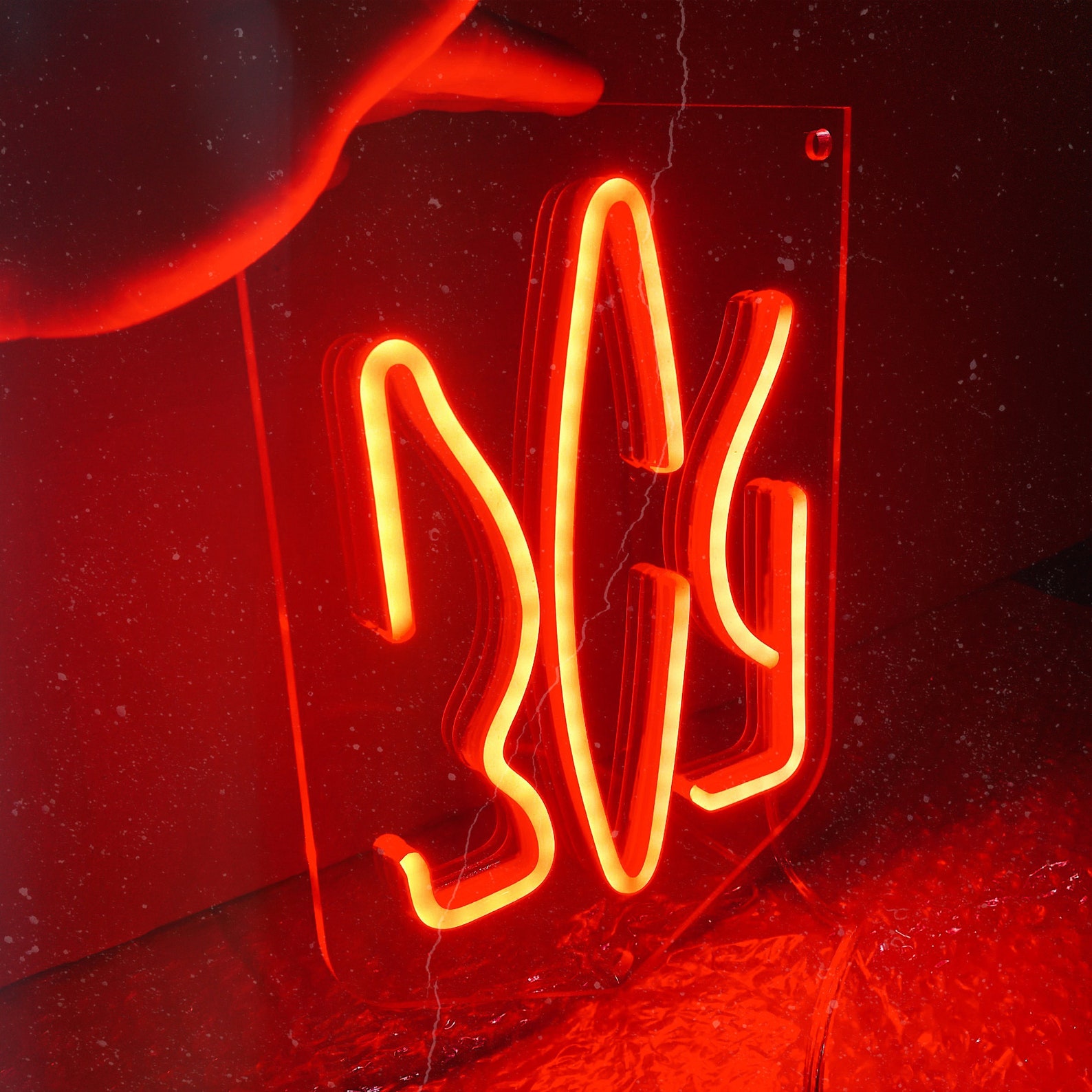 Ukrainian Trident Art ЗСУ LED Neon Sign Coat of - Etsy