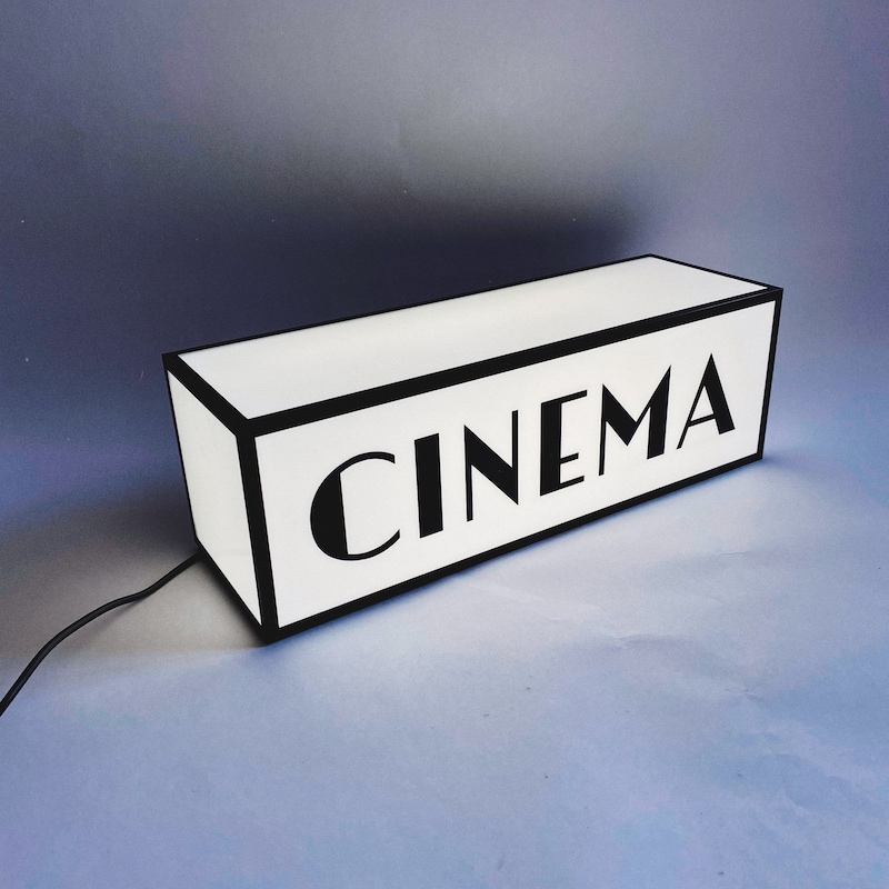 Movie Poster Light Box - Etsy