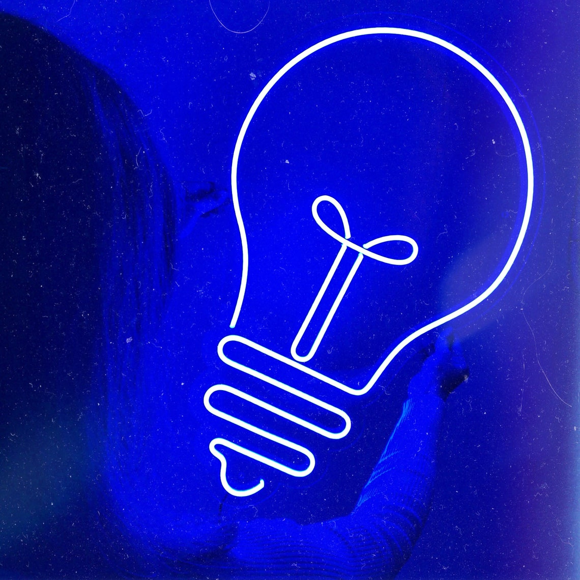 Light bulb led neon sign Lamp decoration flex silicone Bulb | Etsy