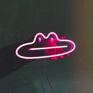 Cute Toad Frog LED Neon Sign | Baby Boy or Girl Decor | Animal Wall Art ...