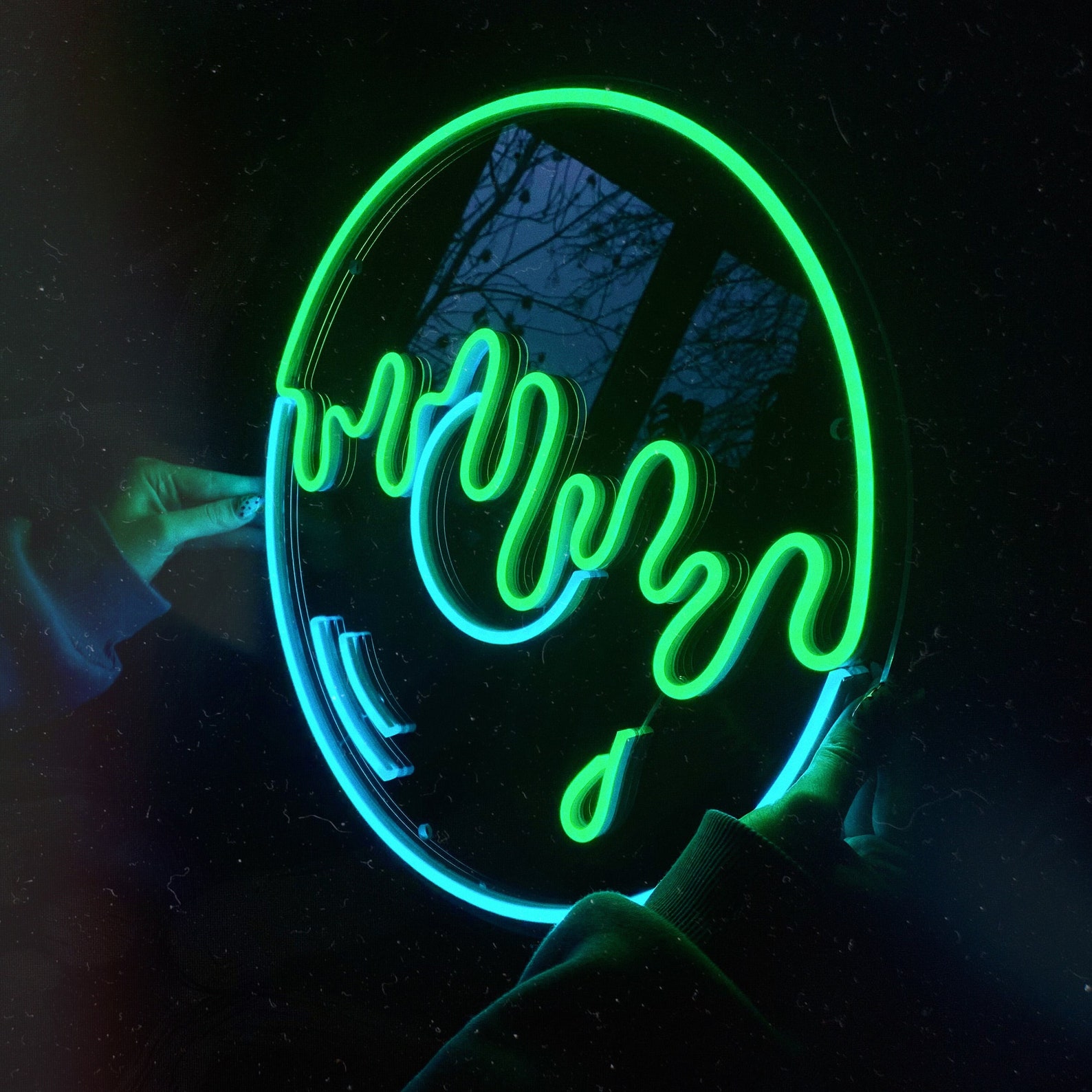 Melting Vinyl Record Led Neon Sign Music Wall Décor Choose - Etsy