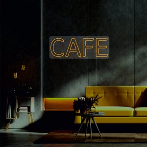 Cafe LED Neon Sign | Navigation Cafe Decor | Shop Sign | Light for ...