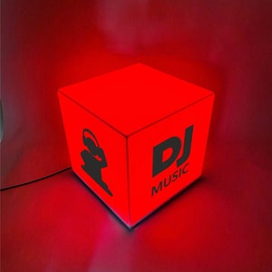 RGB Light Cube Lamp | Custom Advertising Table Light Box | Night Light ...