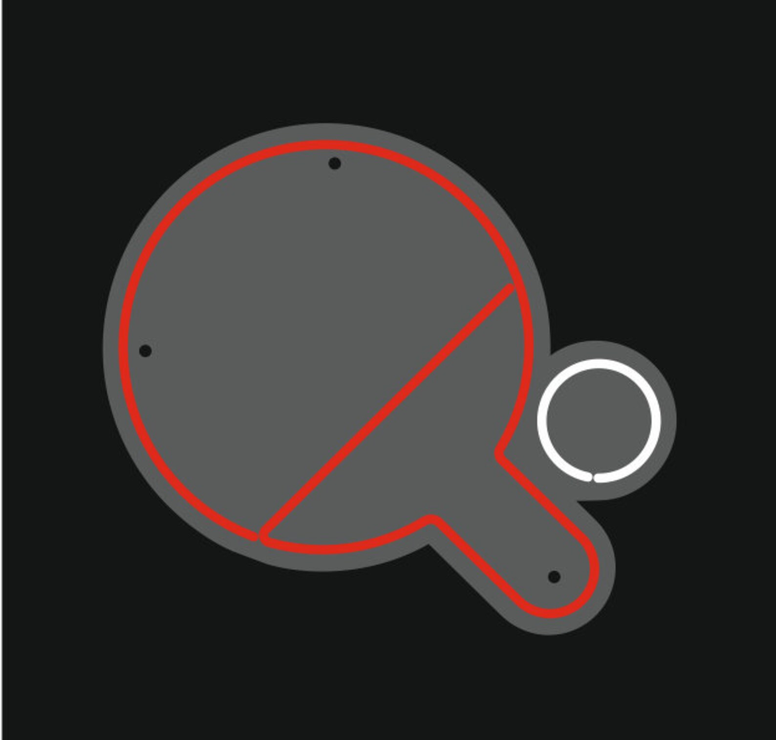 Ping Pong LED Neon Sign Table Tennis Wall Decor Choose | Etsy