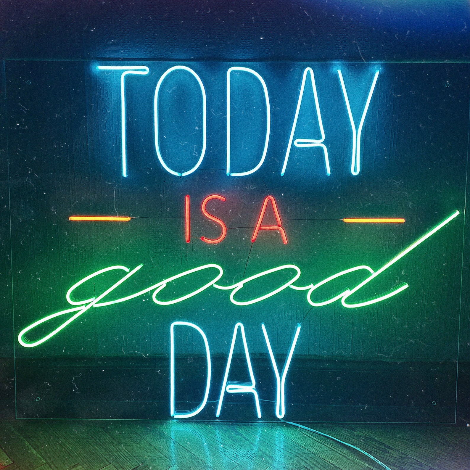 Today is a Good Day LED Neon Sign Inspirational Quote - Etsy