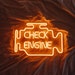 Check Engine LED Neon Sign | Perfect Automotive Gift for Dad, Mechanic ...