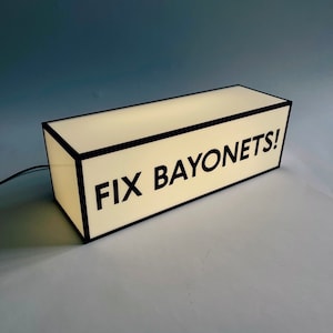 Custom Table Light Box Night Light Table Decor for Studio Home Lighting ...