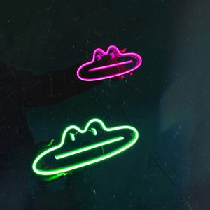 Cute Toad Frog LED Neon Sign | Baby Boy or Girl Decor | Animal Wall Art ...