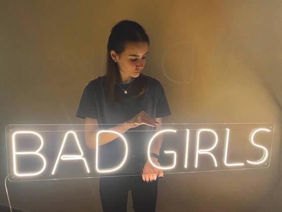 Bad Girls LED Neon Sign Bedroom Wall Decor Neon Bar Sign - Etsy