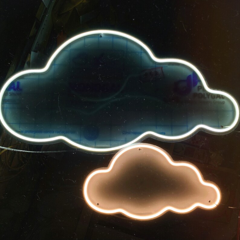 Cloud LED Neon Sign Nursery Lighting Baby Kids Room Decor - Etsy