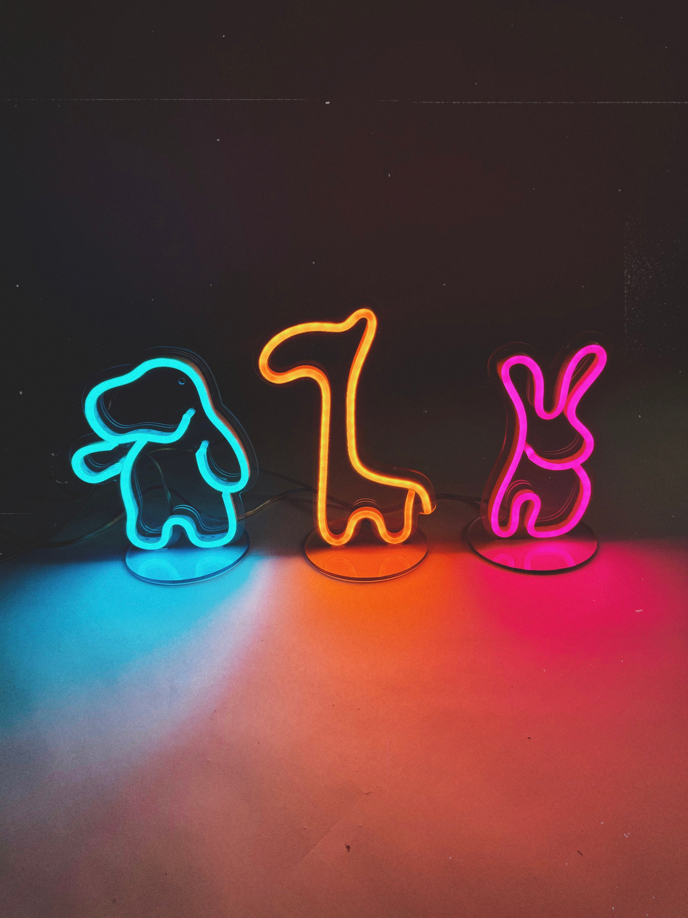 Cute Hippopotamus LED Neon Sign | Hippo Table Lamp, Bright Nursery ...