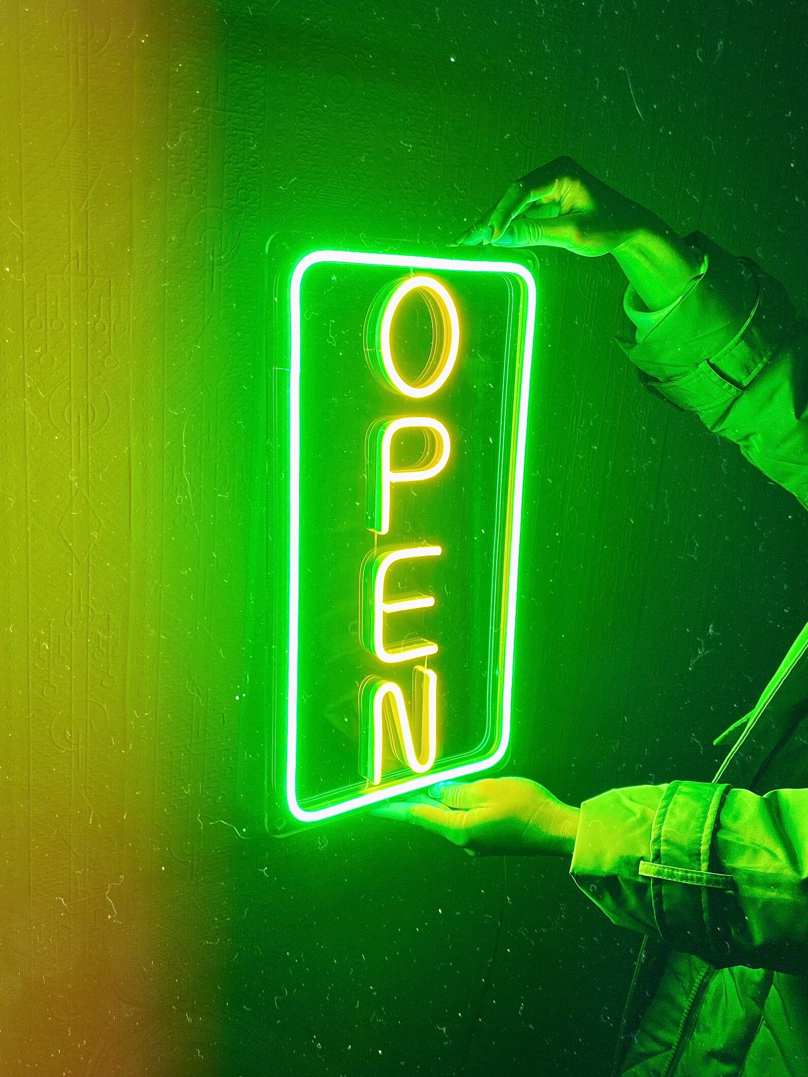 Open LED Neon Sign Navigation Sign for Shop Direction - Etsy