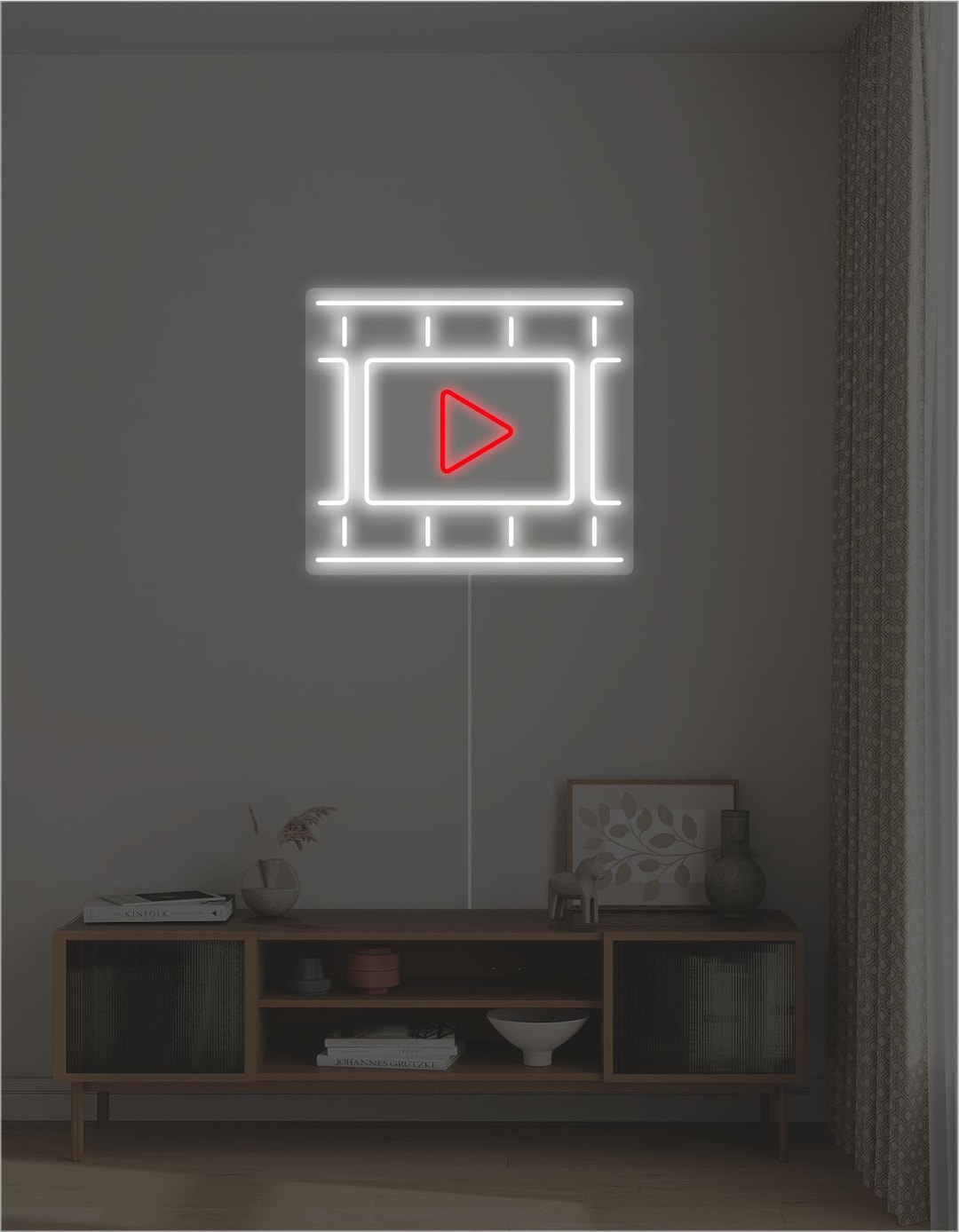 Film Strip LED Neon Sign | Light up Cinema or Movie Sign | Movie Lovers ...