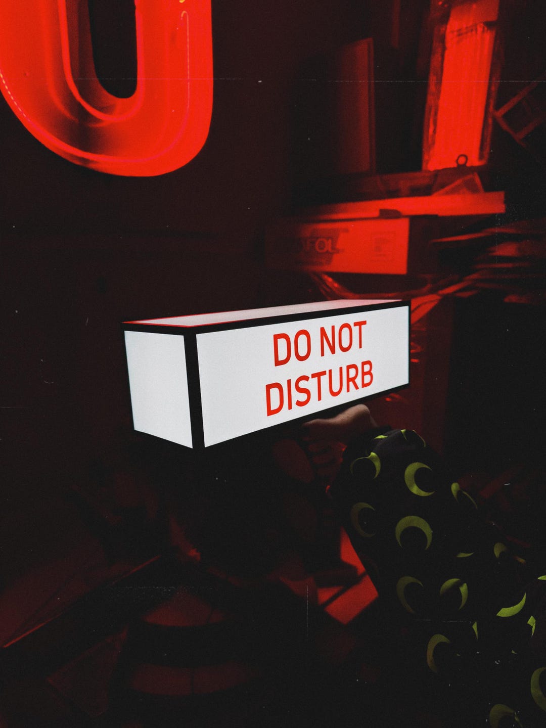 Do Not Disturb Sign | Table and Wall Light Box | Recording Studio Art ...