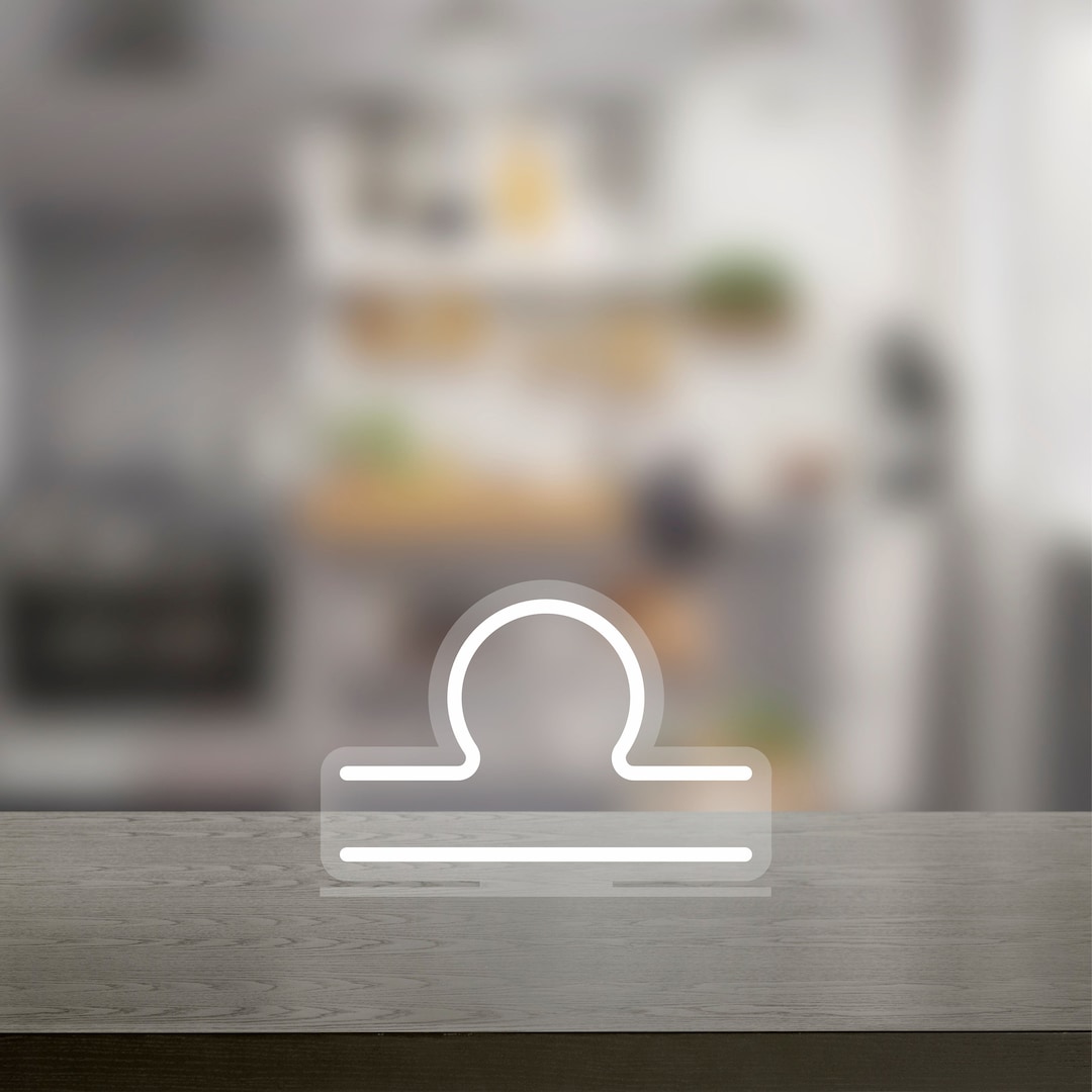 Libra Zodiac LED Neon Sign | Astrology Decor | Zodiac Symbols | Neon ...