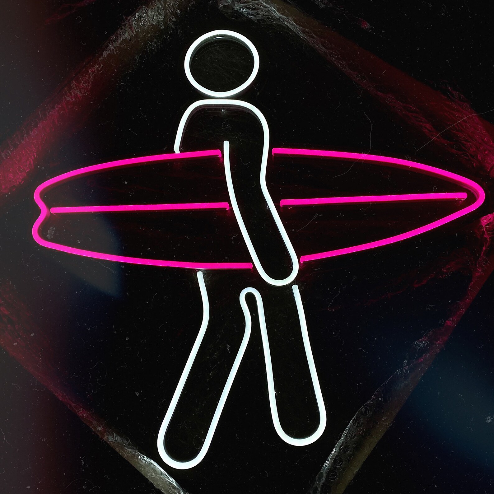 Surfer LED Neon Sign | Gift for Surfer | Ocean Lover - Choose Your ...