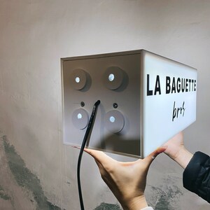 Double Sided Rectangle Street Light Box | Outdoor Hanging Signage ...