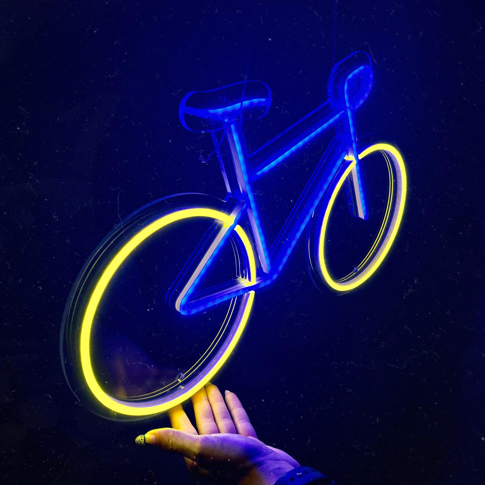 Bike LED Neon Sign Bicycle Kids Wall Decor Gift for Boy or - Etsy