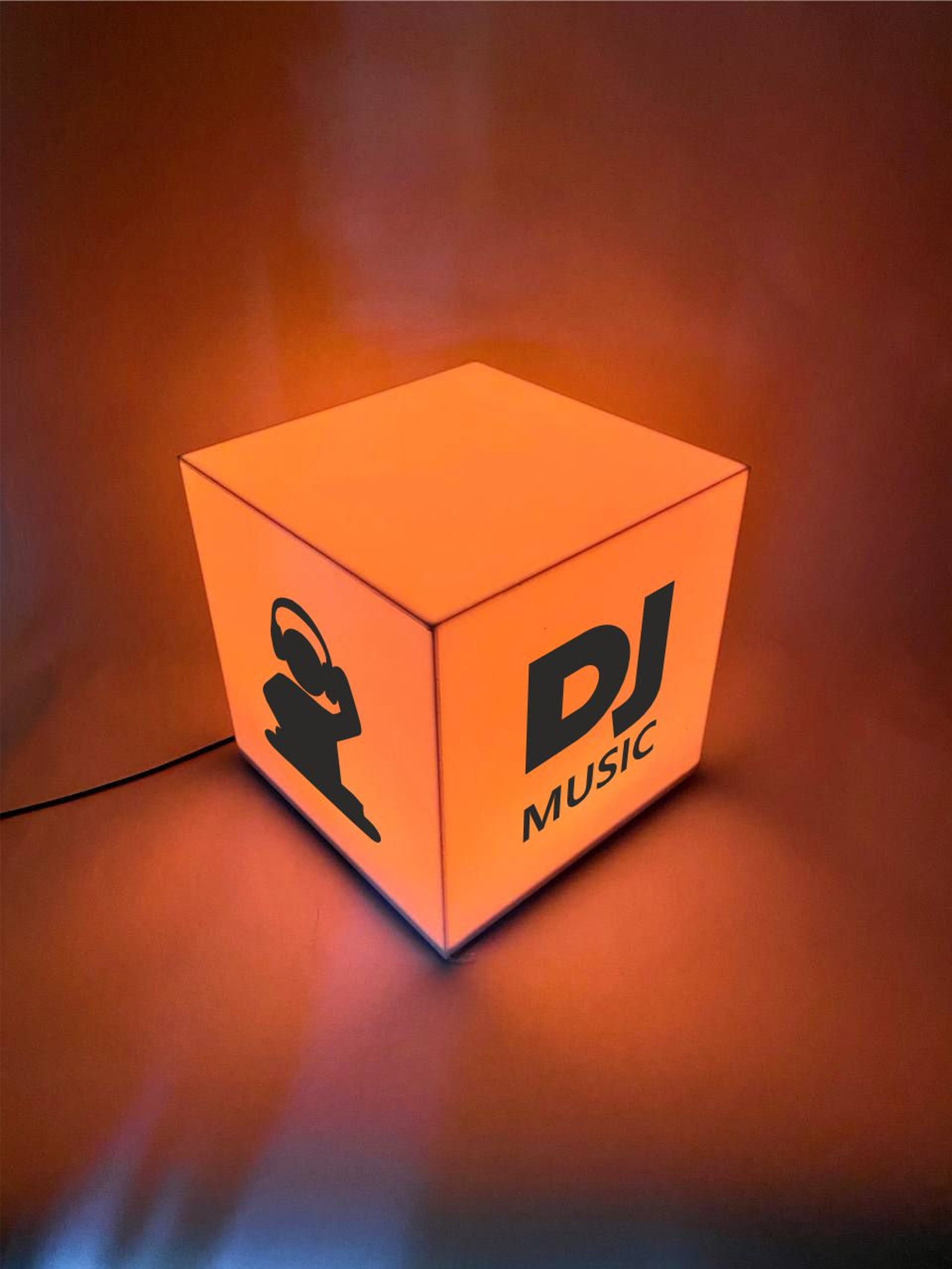RGB Light Cube Lamp | Custom Advertising Table Light Box | Night Light ...