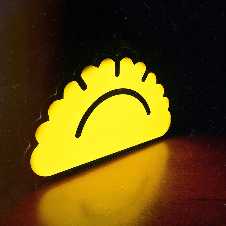 Cute Dumpling Light Box Japanese Fried Gedza Night Light - Etsy