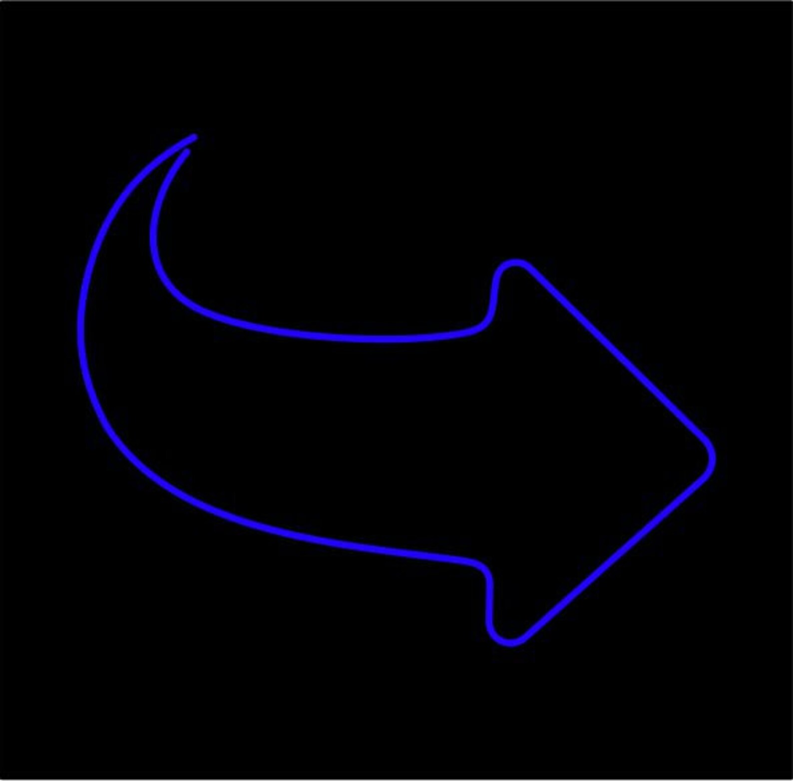 Direction Arrow LED Neon Sign Navigation Arrow Wall Decor for - Etsy