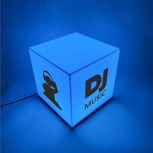 RGB Light Cube Lamp | Custom Advertising Table Light Box | Night Light ...