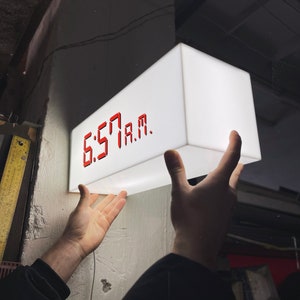 Double Sided Rectangle Street Light Box Outdoor Hanging Signage Company ...