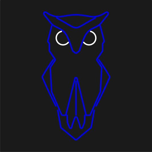 Owl LED Neon Sign Origami Wall Art Jungle Nursery Decor - Etsy