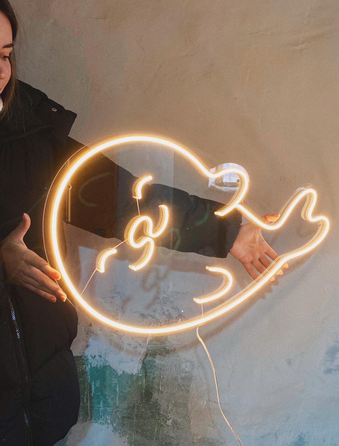 Baby Seal LED Neon Sign – Customizable Nautical Wall Art for Kids ...