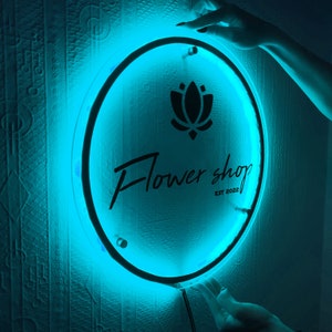 Custom Backlit Acrylic Sign Customized Business Sign Light up Signs ...