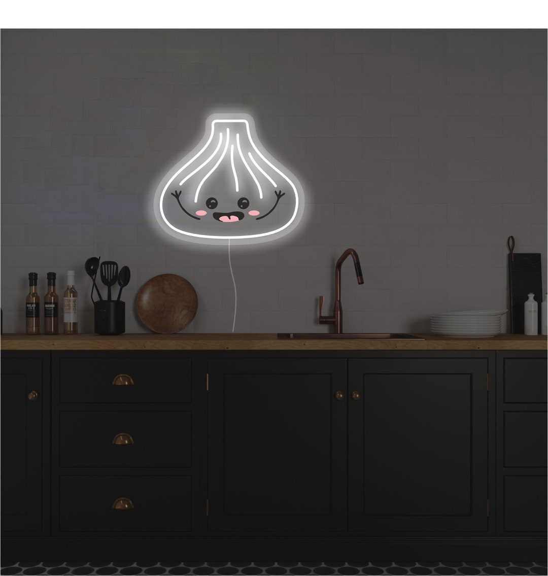 Cute Khinkali LED Neon Sign Traditional Georgian Dumplings - Etsy