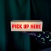 Pick up Here Sign | Table and Wall Light Box | Sign for Business | USB ...