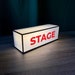 Stage Light Box | Small Table and Wall Lamp for Movie Night Decor | USB ...