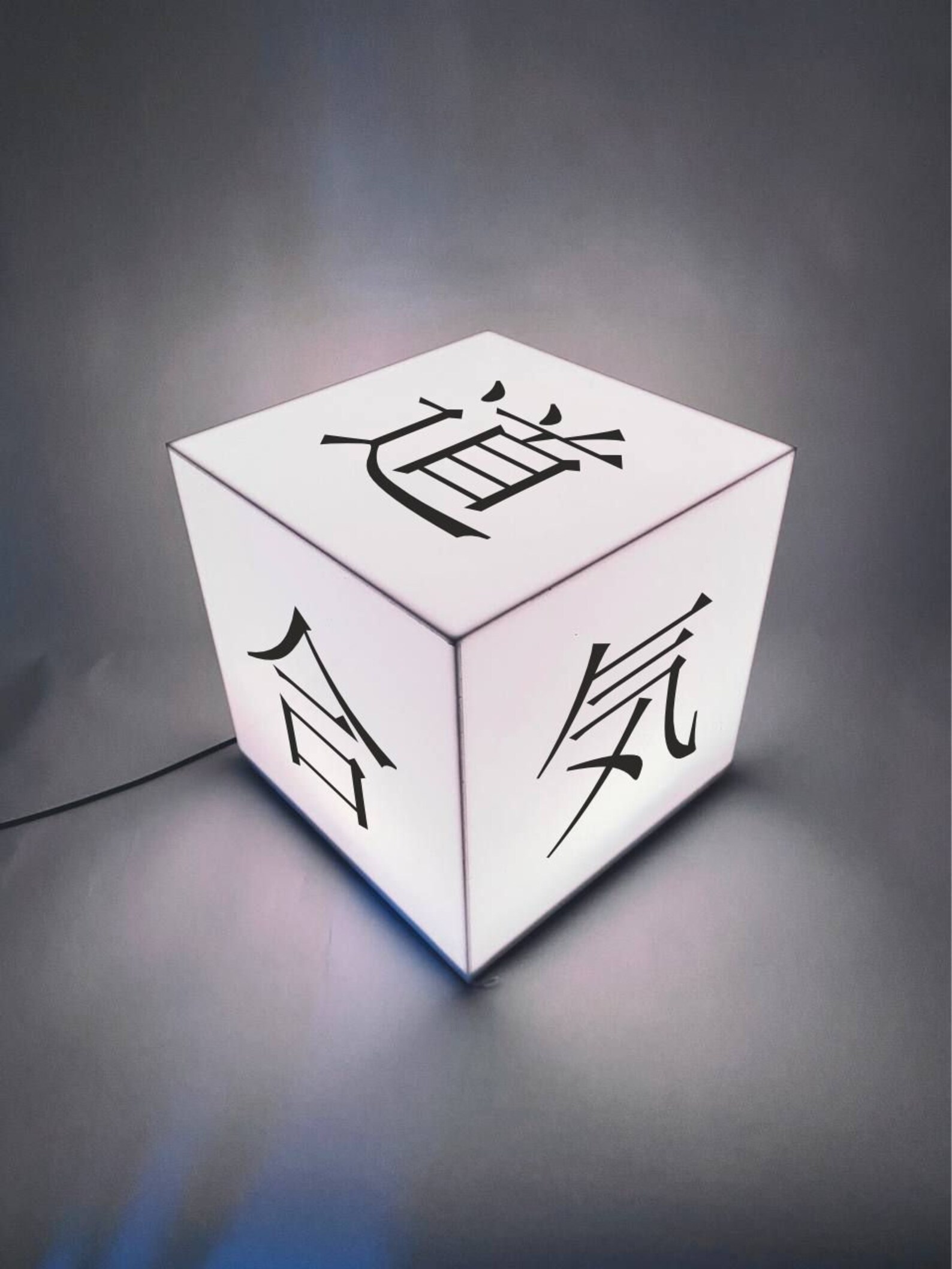 RGB Light Cube Lamp | Custom Advertising Table Light Box | Night Light ...
