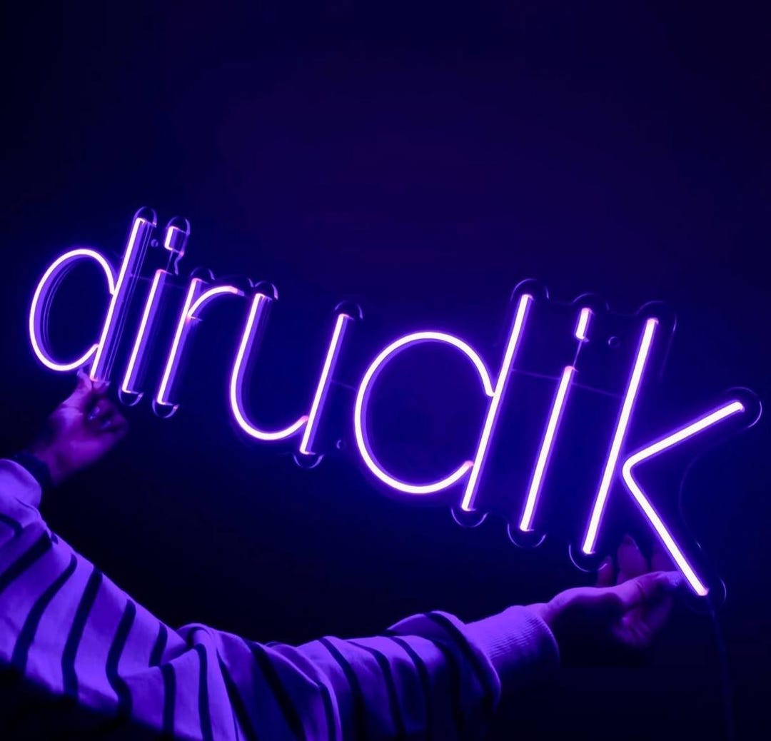 Personalized Neon Sign - Game Room Sign - Stream Logo Neon Sign ...