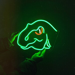 Dinosaur LED Neon Sign | Animal Wall Decor, Bright Wall Art, Gifts for ...