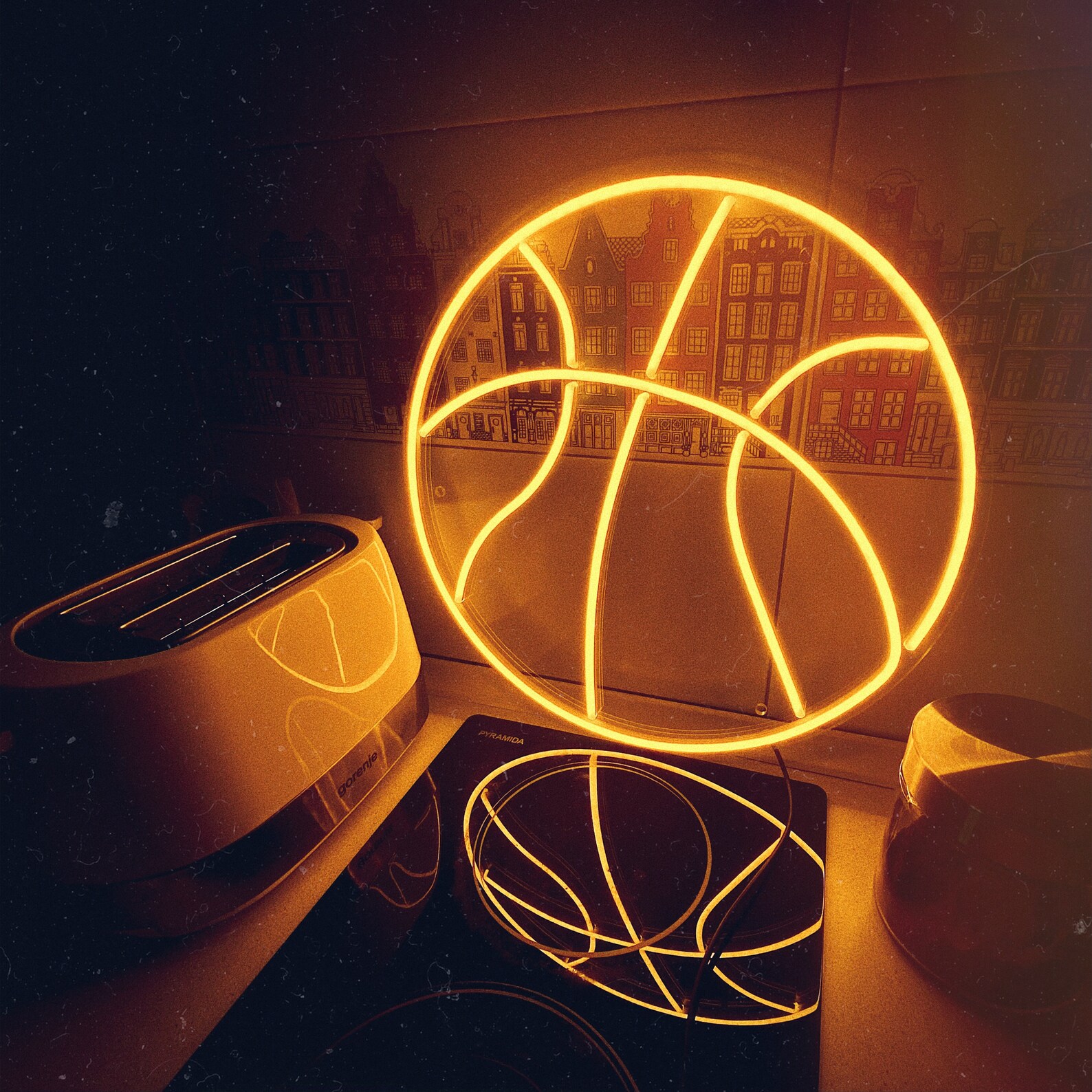 Basketball LED Neon Sign Choose Your Color and Control Your - Etsy UK