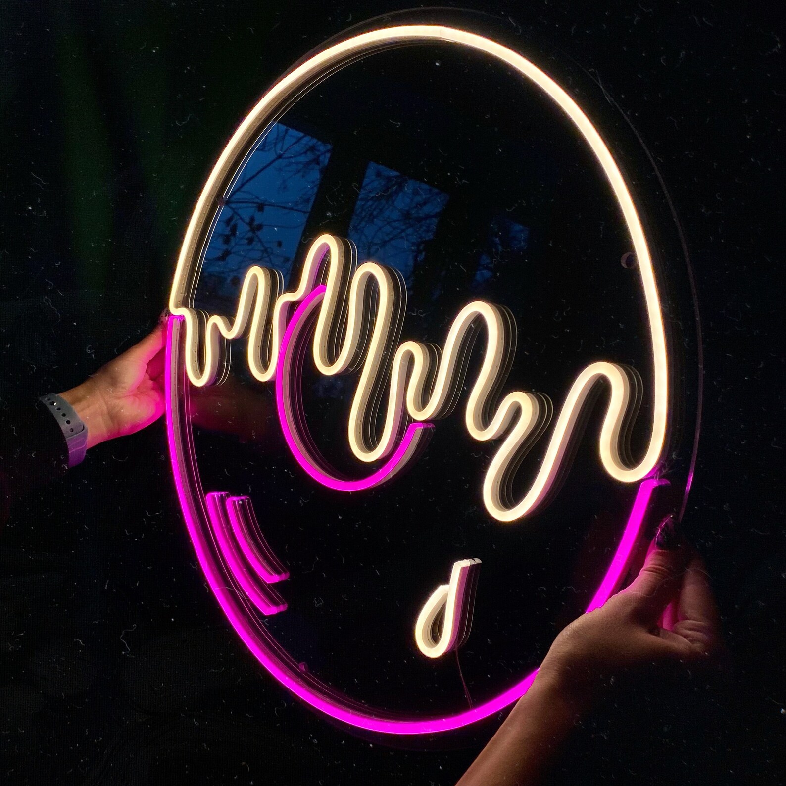 Melting Vinyl Record Led Neon Sign Music Wall Décor Choose - Etsy