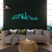 City Skyline Led Neon Sign | Cityscape Home Decor | Skyscrapers Wall ...