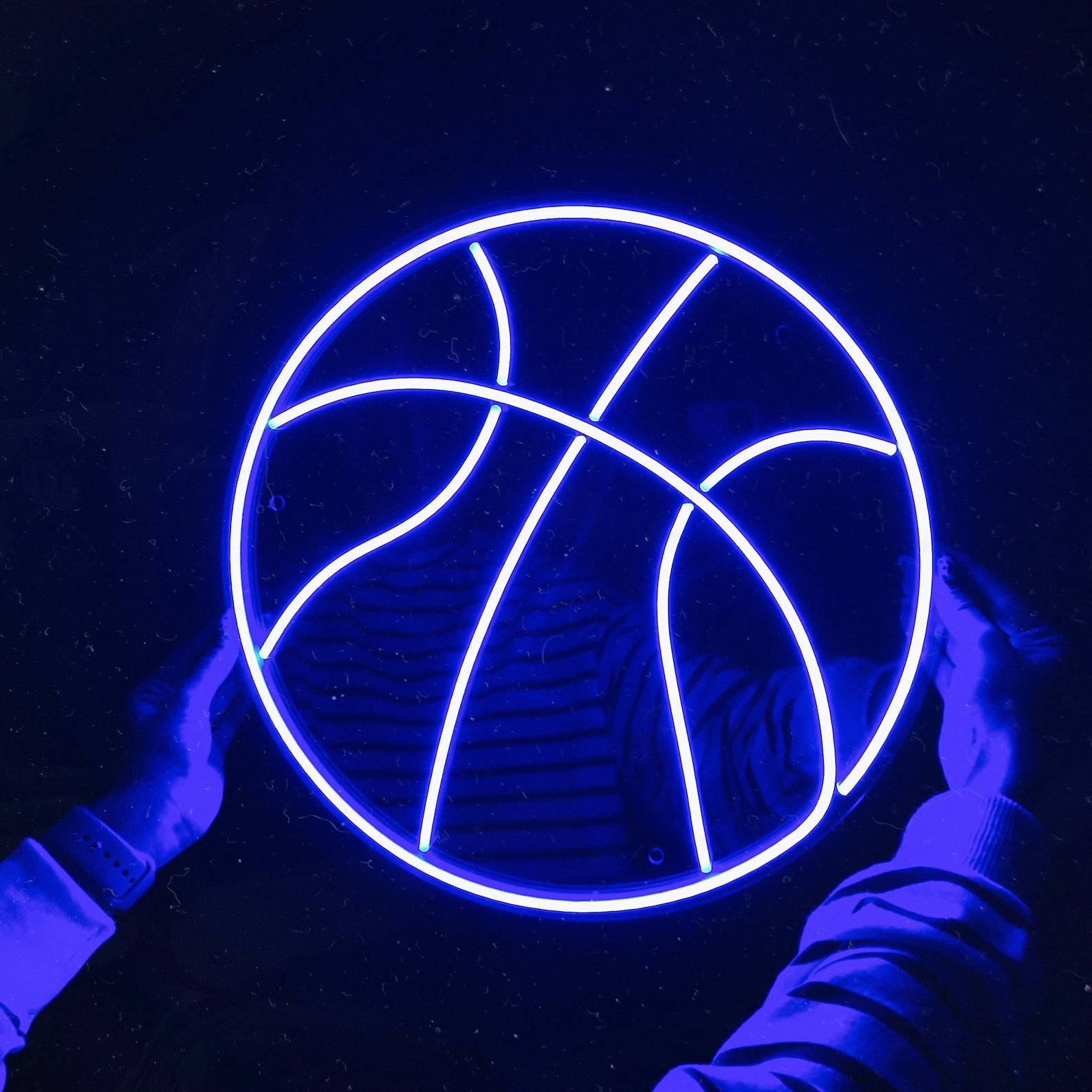 Basketball LED Neon Sign Choose Your Color and Control Your - Etsy