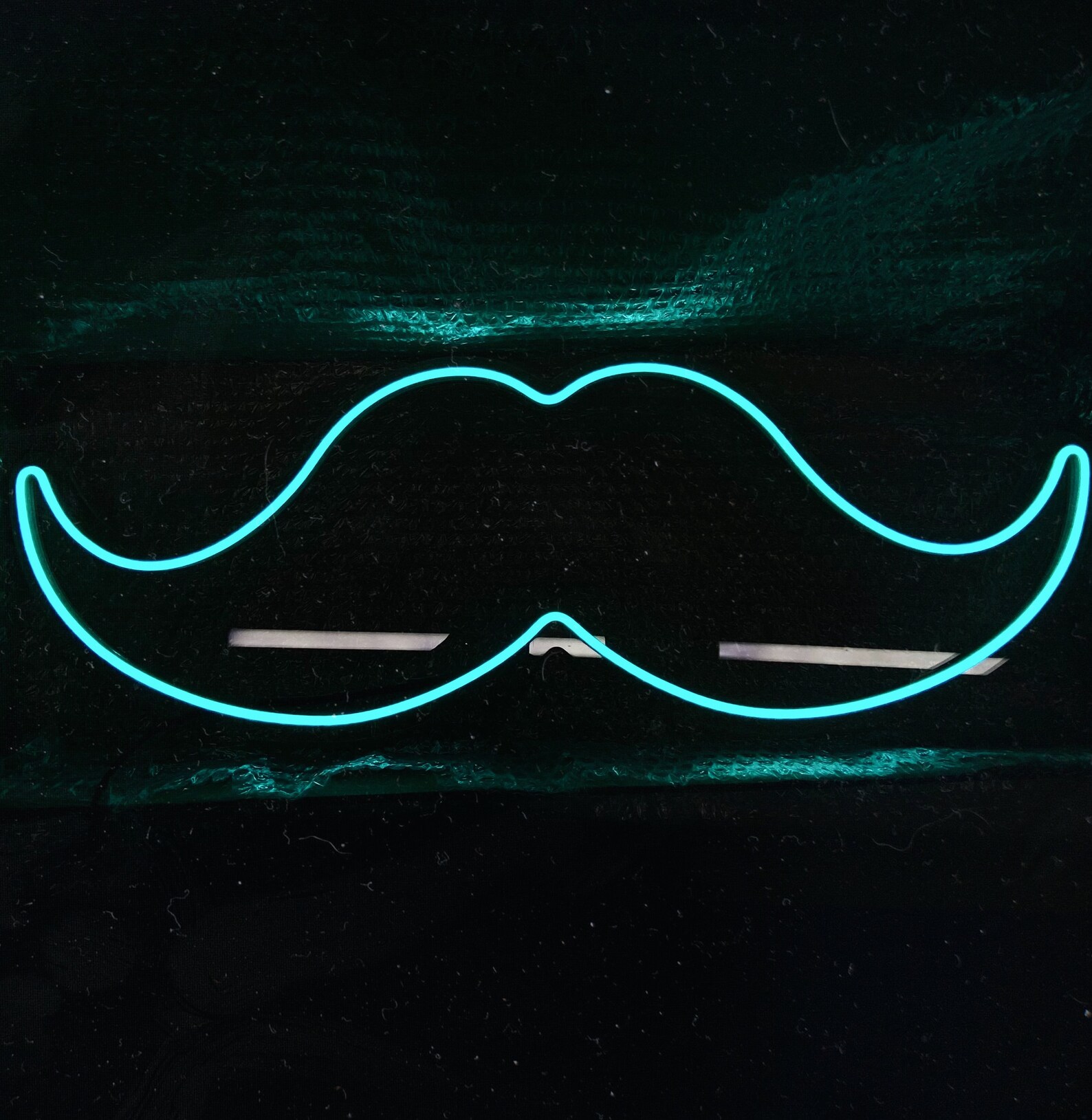 Mustache LED Neon Sign for Wall - Perfect Business Backdrop and Salon ...