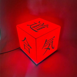 RGB Light Cube Lamp | Custom Advertising Table Light Box | Night Light ...
