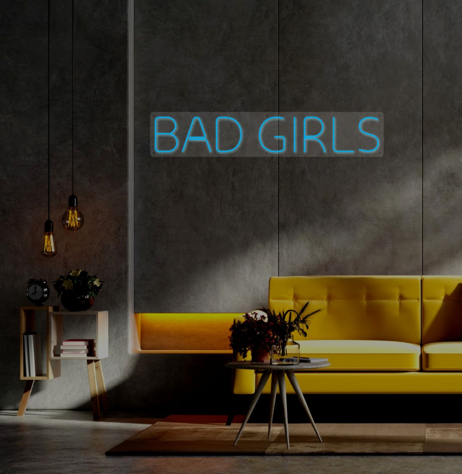 Bad Girls LED Neon Sign | Bedroom Wall Decor | Neon Bar Sign | Neon ...