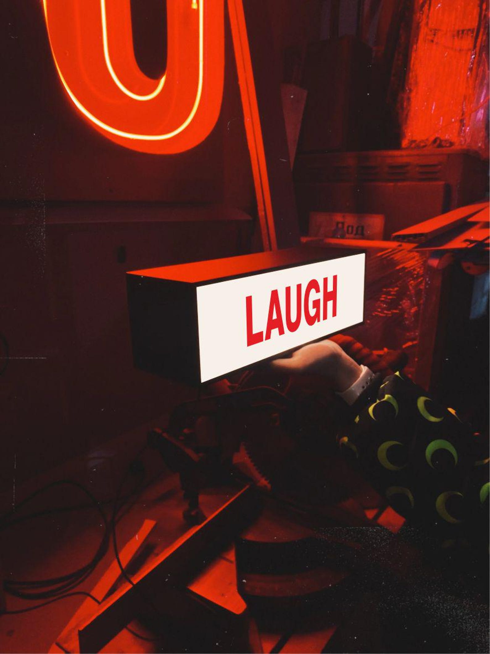 Applause Sign | Table and Wall Light Box | Laugh Sign | Illuminated Boo ...