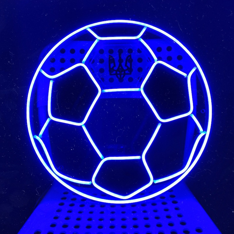Soccer Ball LED Neon Sign | Football | Sport Decor for Kids Room ...