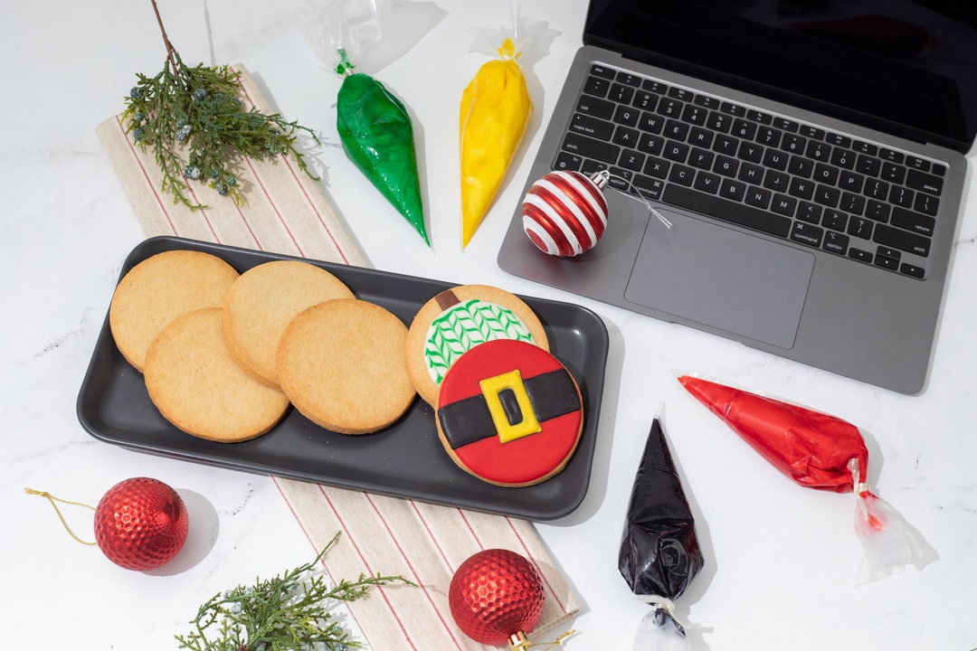 Guided Cookie Decorating With 10 Kits | Virtual Event | Free Class - Etsy