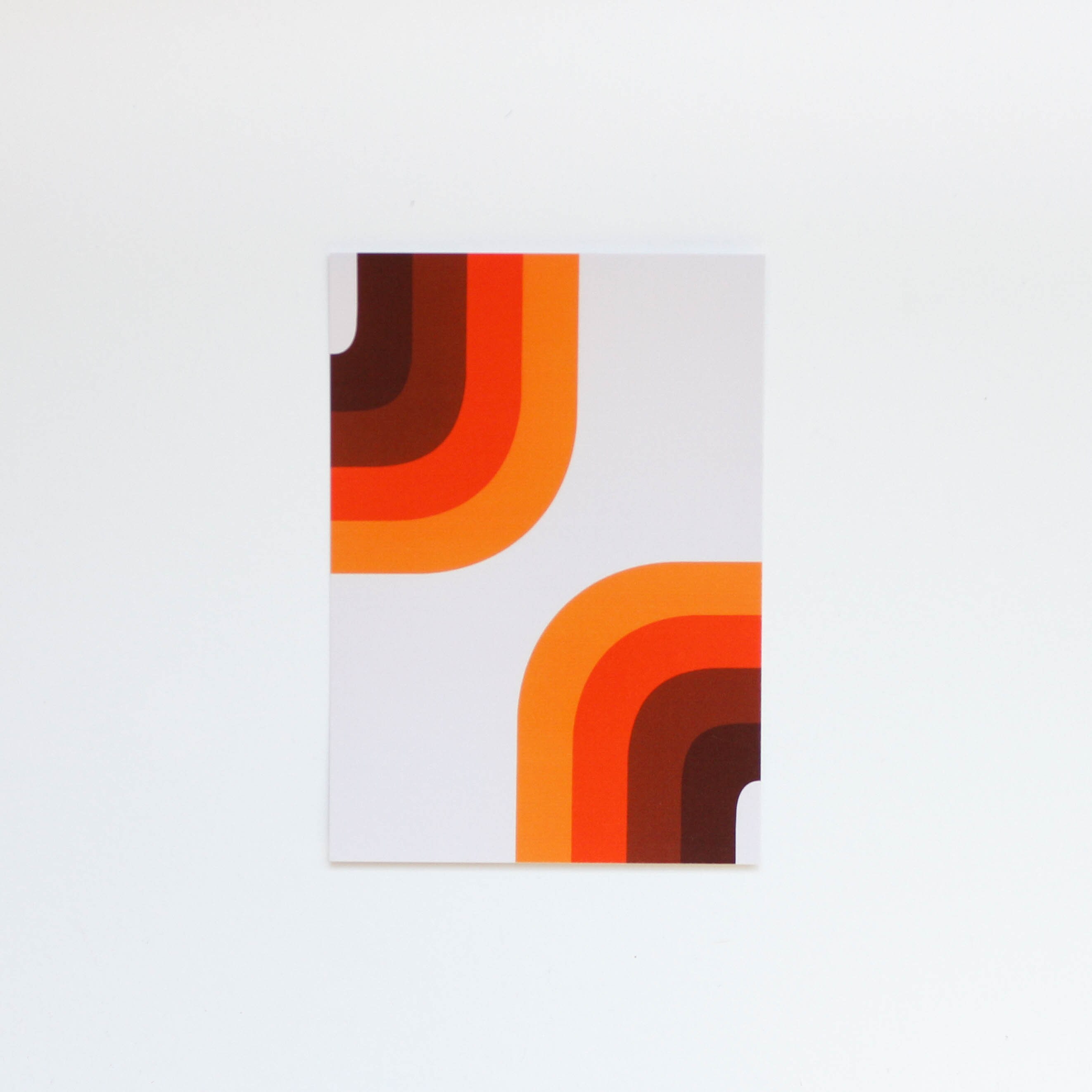 Retro 70s Postcard Pack 5 Cards A6 - Etsy Australia