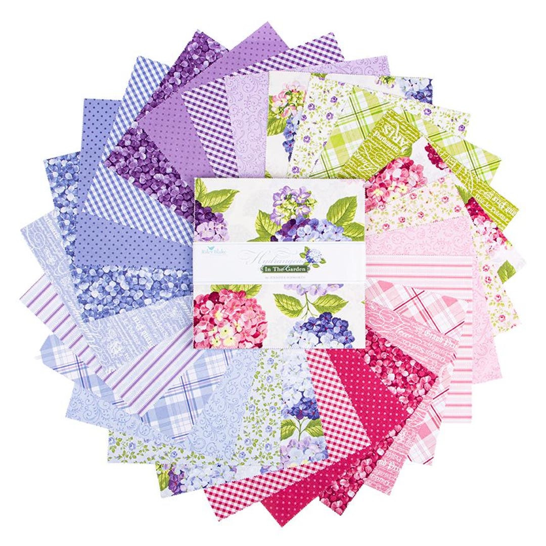 New -hydrangeas in the Garden From Jennifer Bosworth for Riley Blake ...