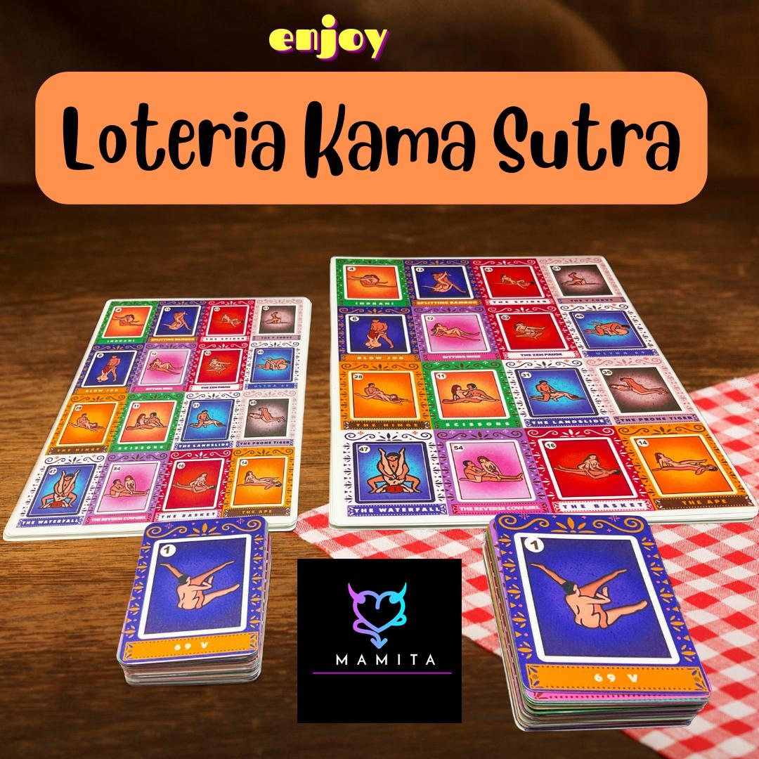 Loteria Kama Sutra, Kama Sutra Bingo 54 Positions Cards Water Proof - Etsy