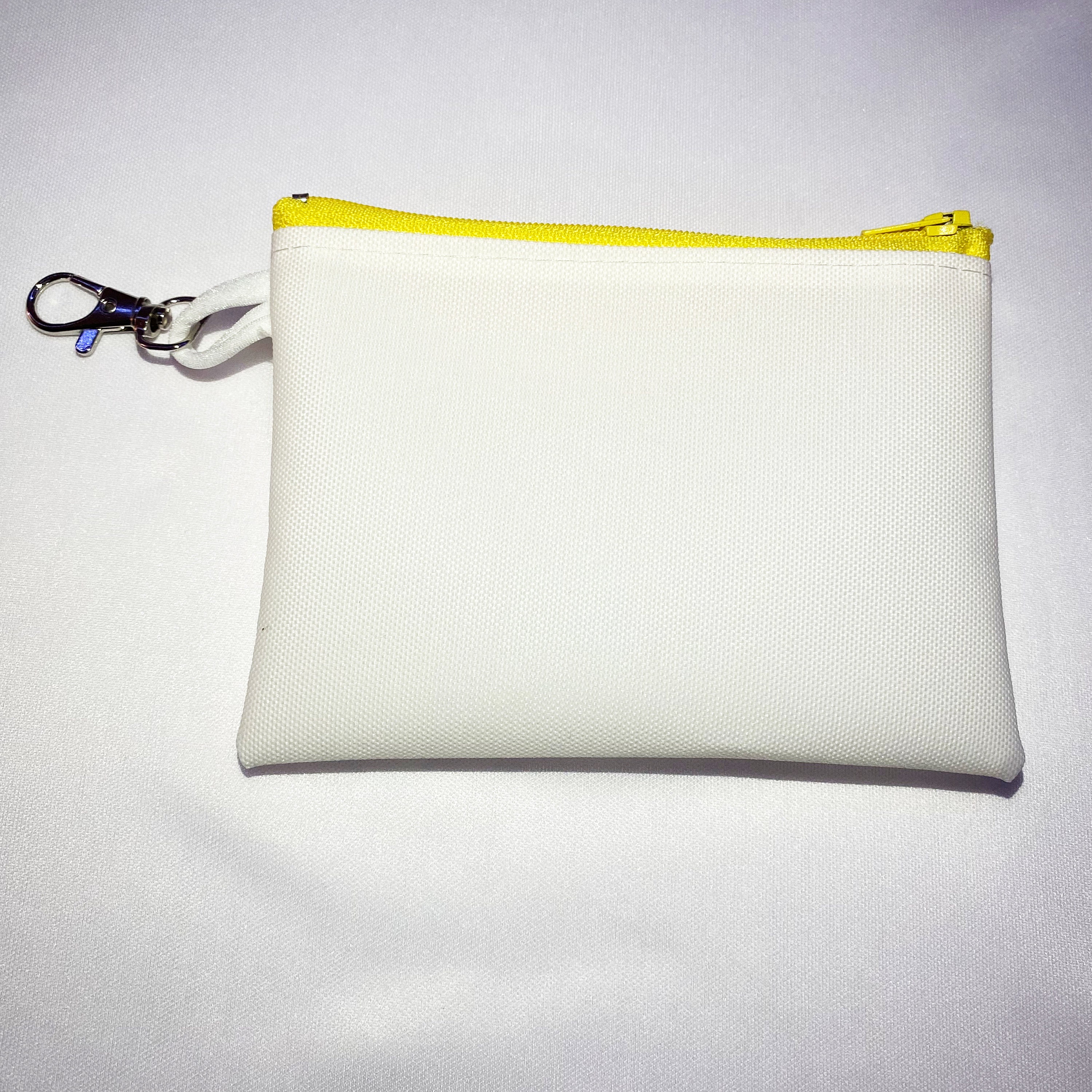White polyester Zippered Pouch Great Birthday Gift | Etsy